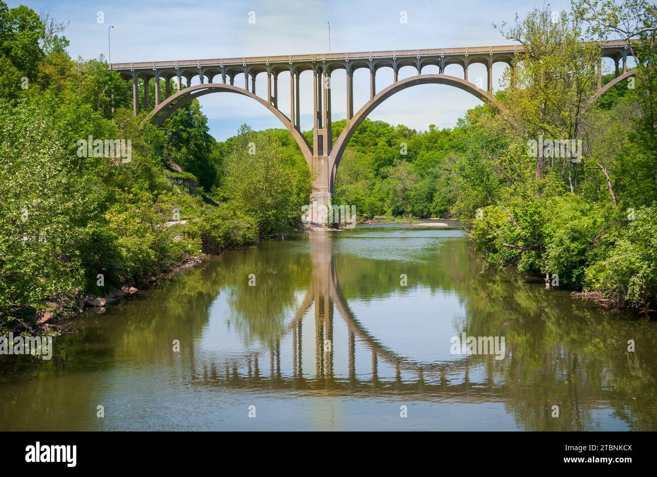 The Brecksville-Northfield High Level Bridge at Cuyahoga Valley ...