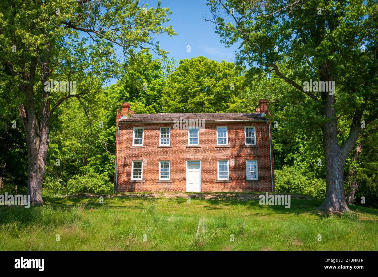 The The Frazee House at Cuyahoga Valley National Park in Ohio Stock ...