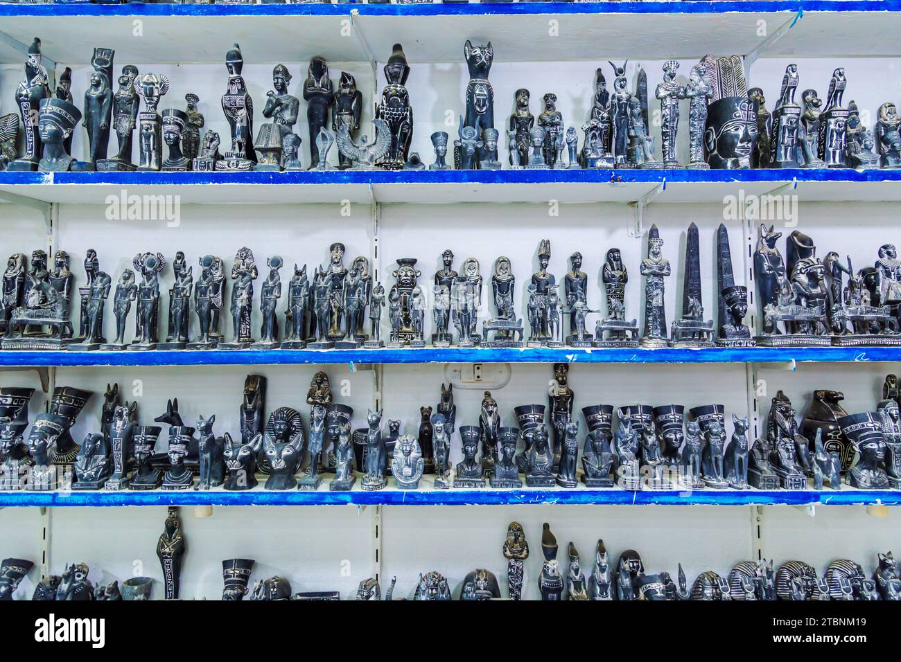 Alabaster factory products in the souvenir shop. Culture and traditions ...