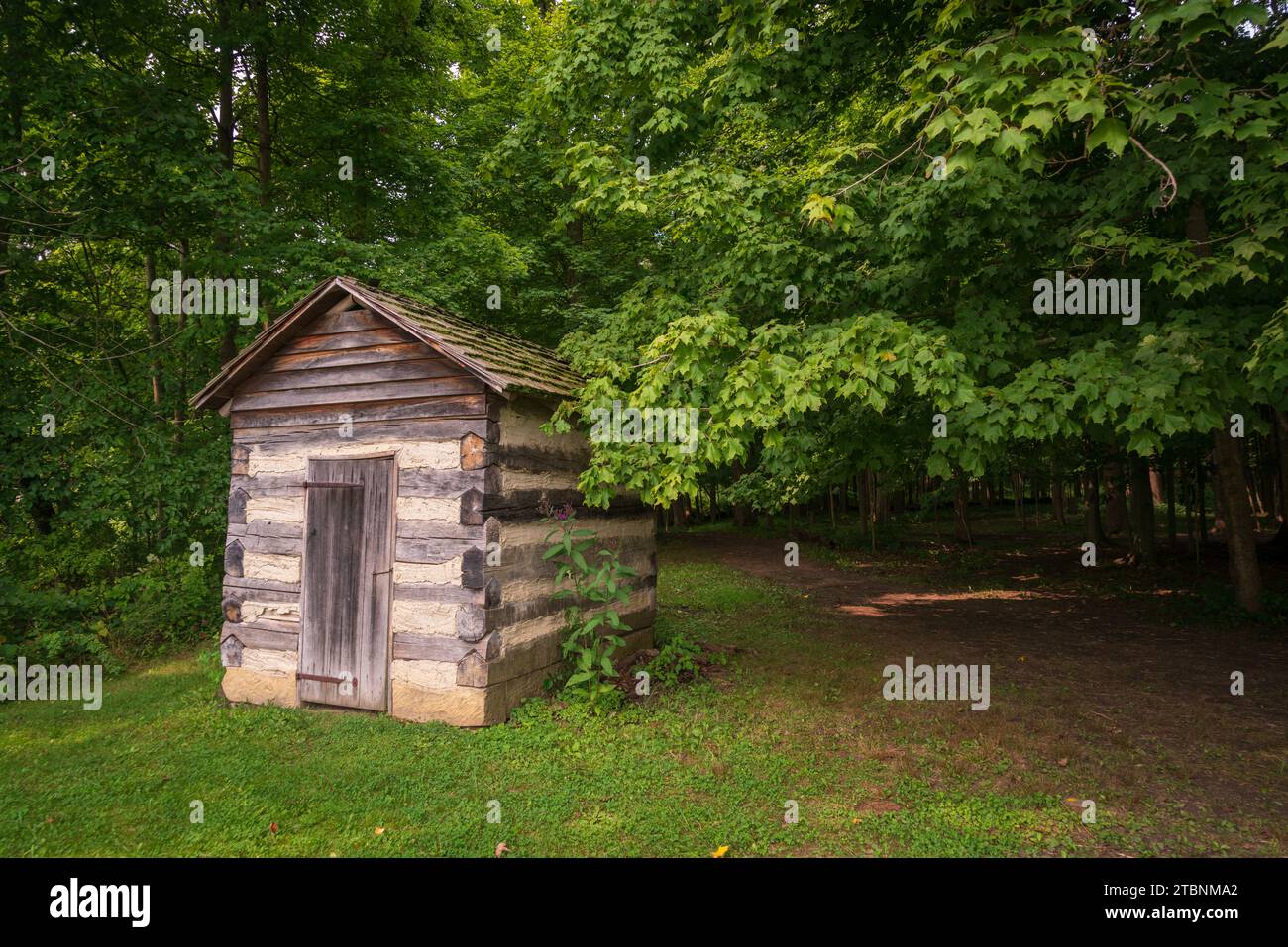 The Hale Farm Village at Cuyahoga Valley National Park in Ohio Stock ...