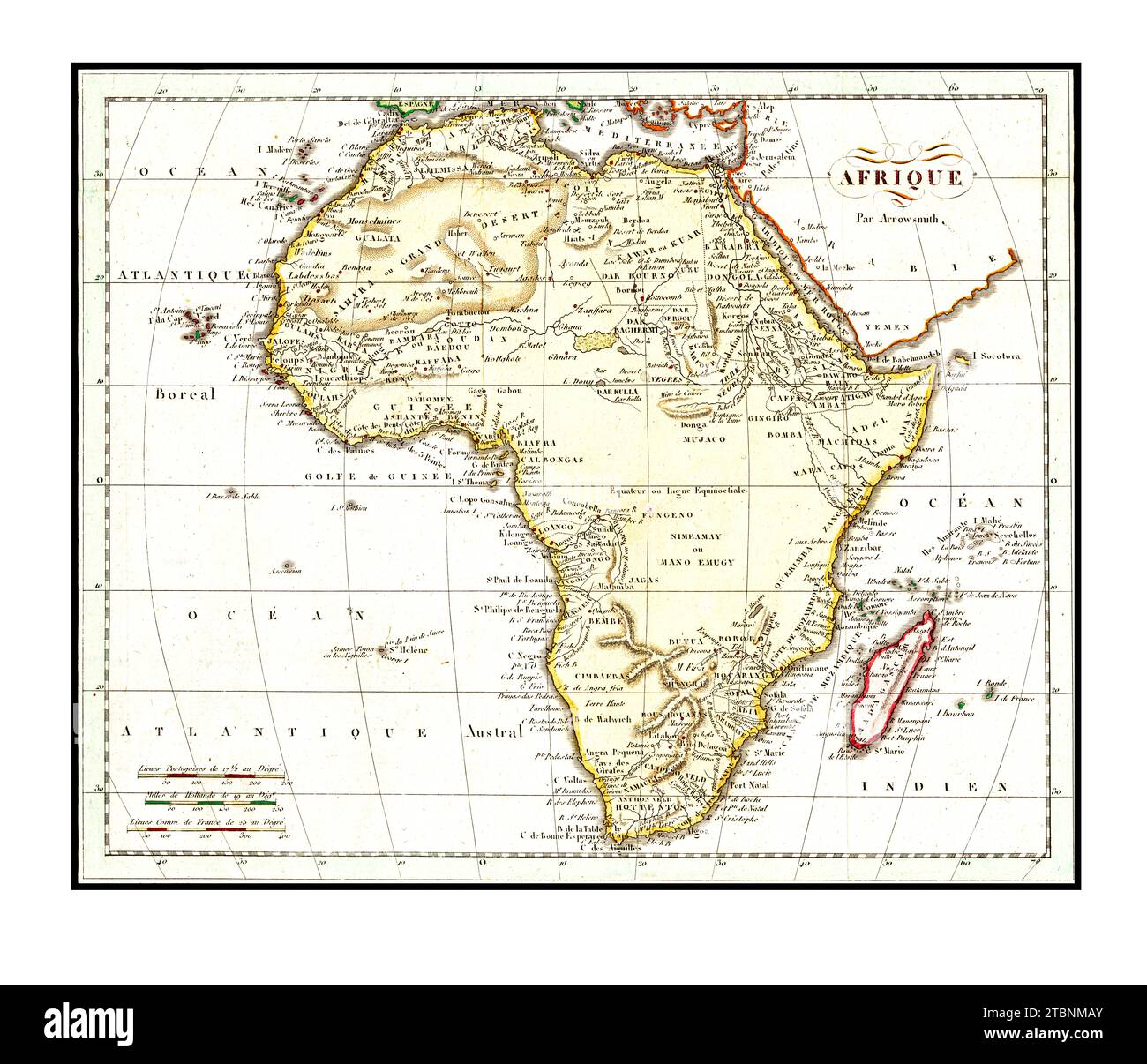 Map of africa monument Cut Out Stock Images & Pictures - Alamy