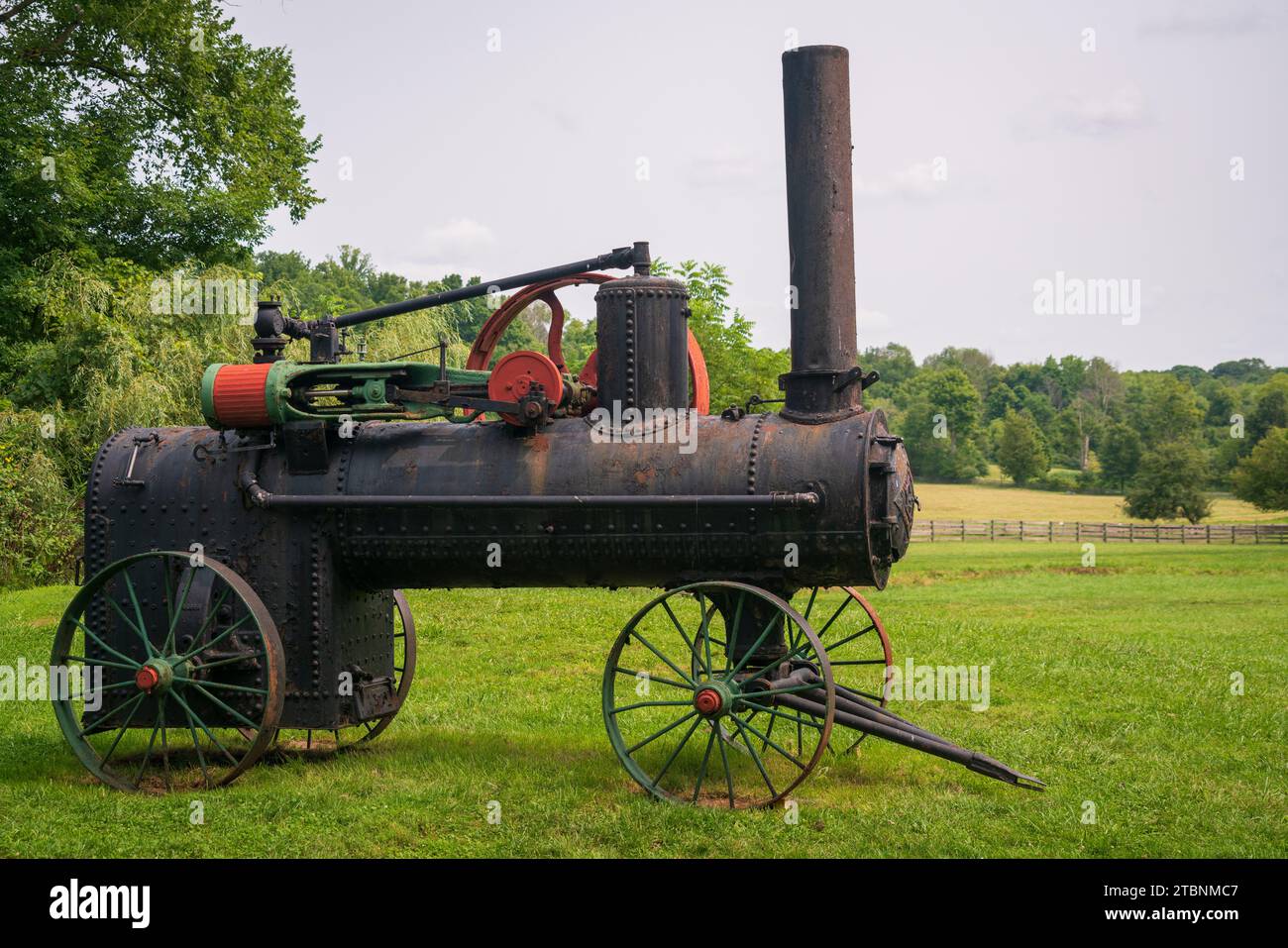 The Hale Farm Village at Cuyahoga Valley National Park in Ohio Stock ...