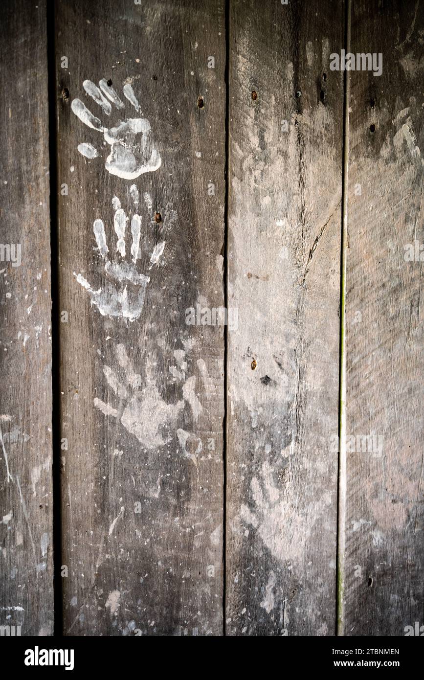 Hand Prints at Hale Farm Village, Cuyahoga Valley National Park in Ohio ...