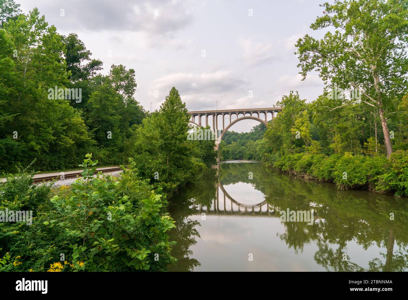 The Brecksville-Northfield High Level Bridge at Cuyahoga Valley ...