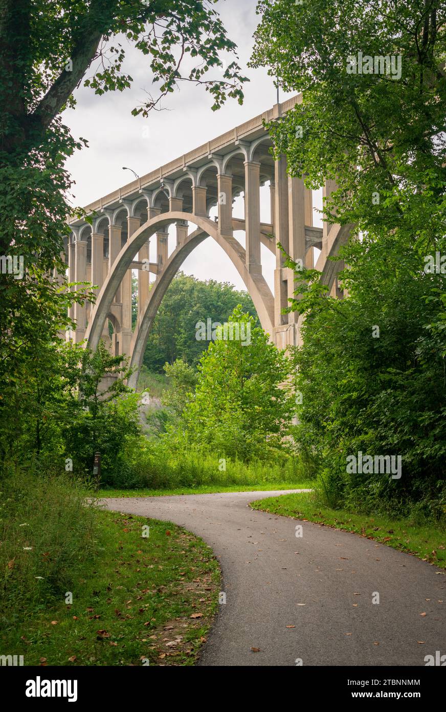 The Brecksville-Northfield High Level Bridge at Cuyahoga Valley ...
