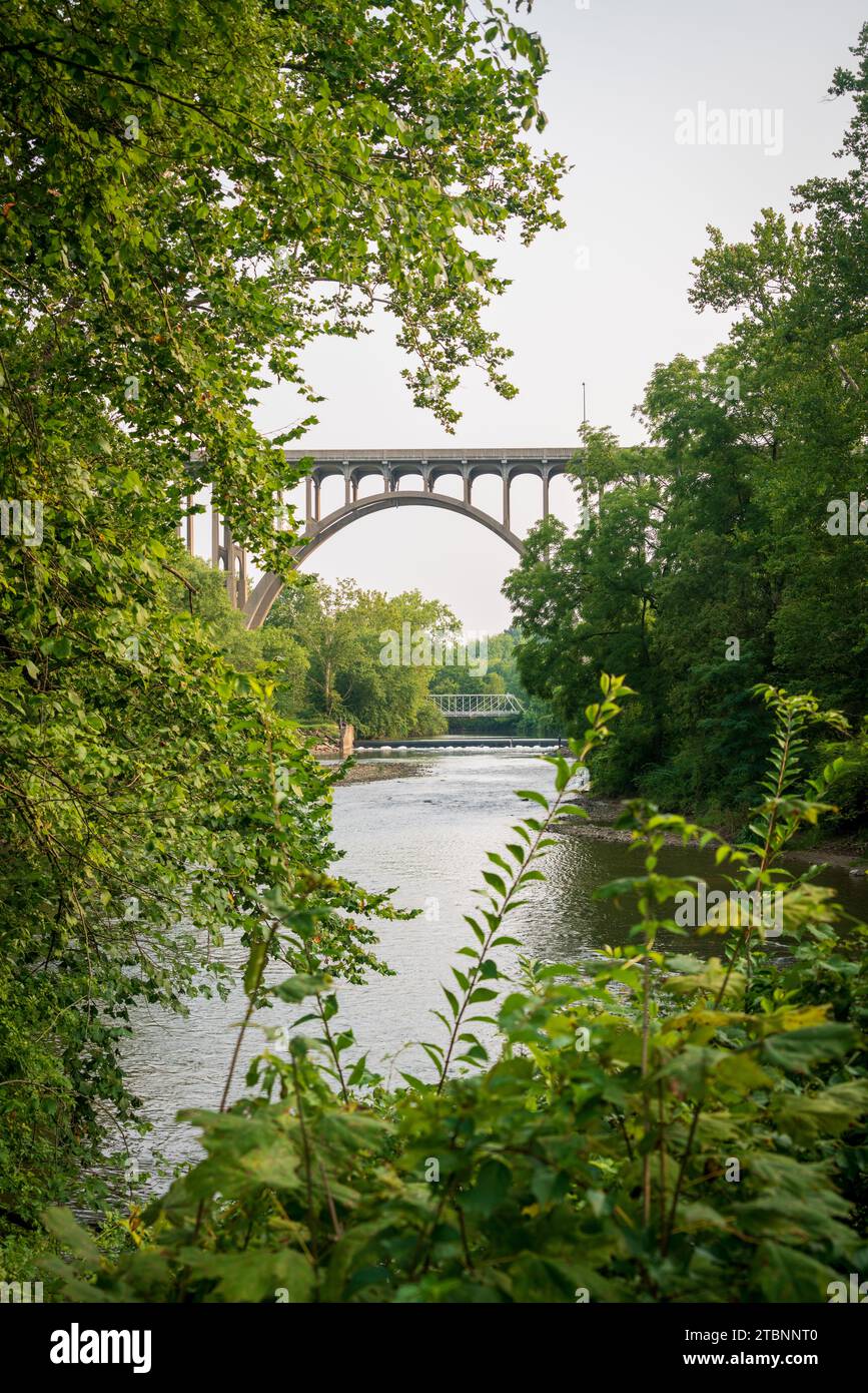 Brecksville-Northfield High Level Bridge at Cuyahoga Valley National ...