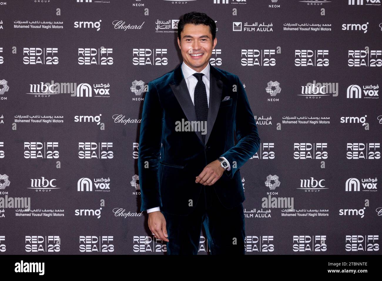 Henry Golding poses for photographers upon arrival for the closing ...