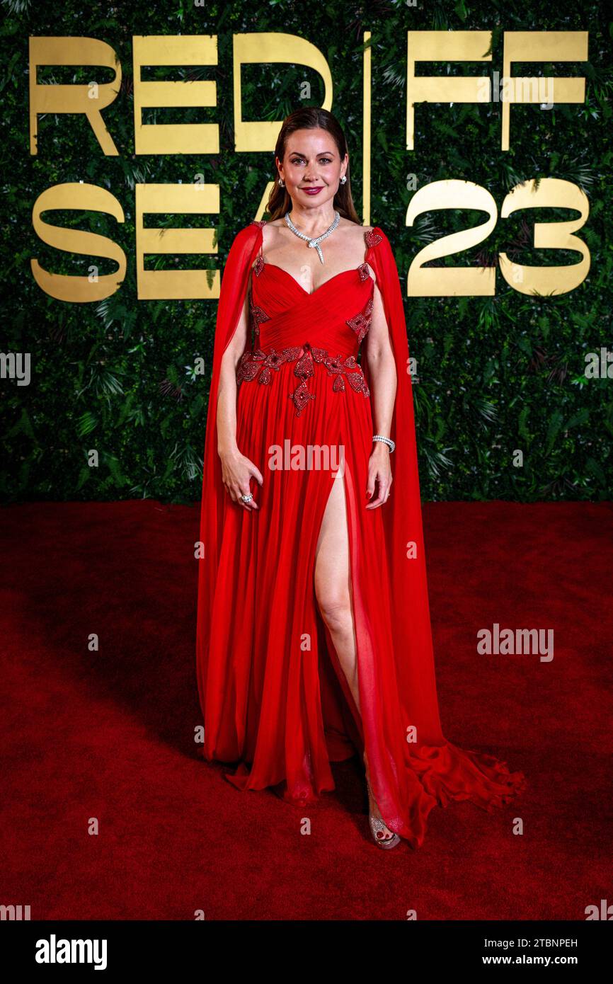 Jeddah, Saudi Arabia. 07th Dec, 2023. Raya Abirached walks the red ...