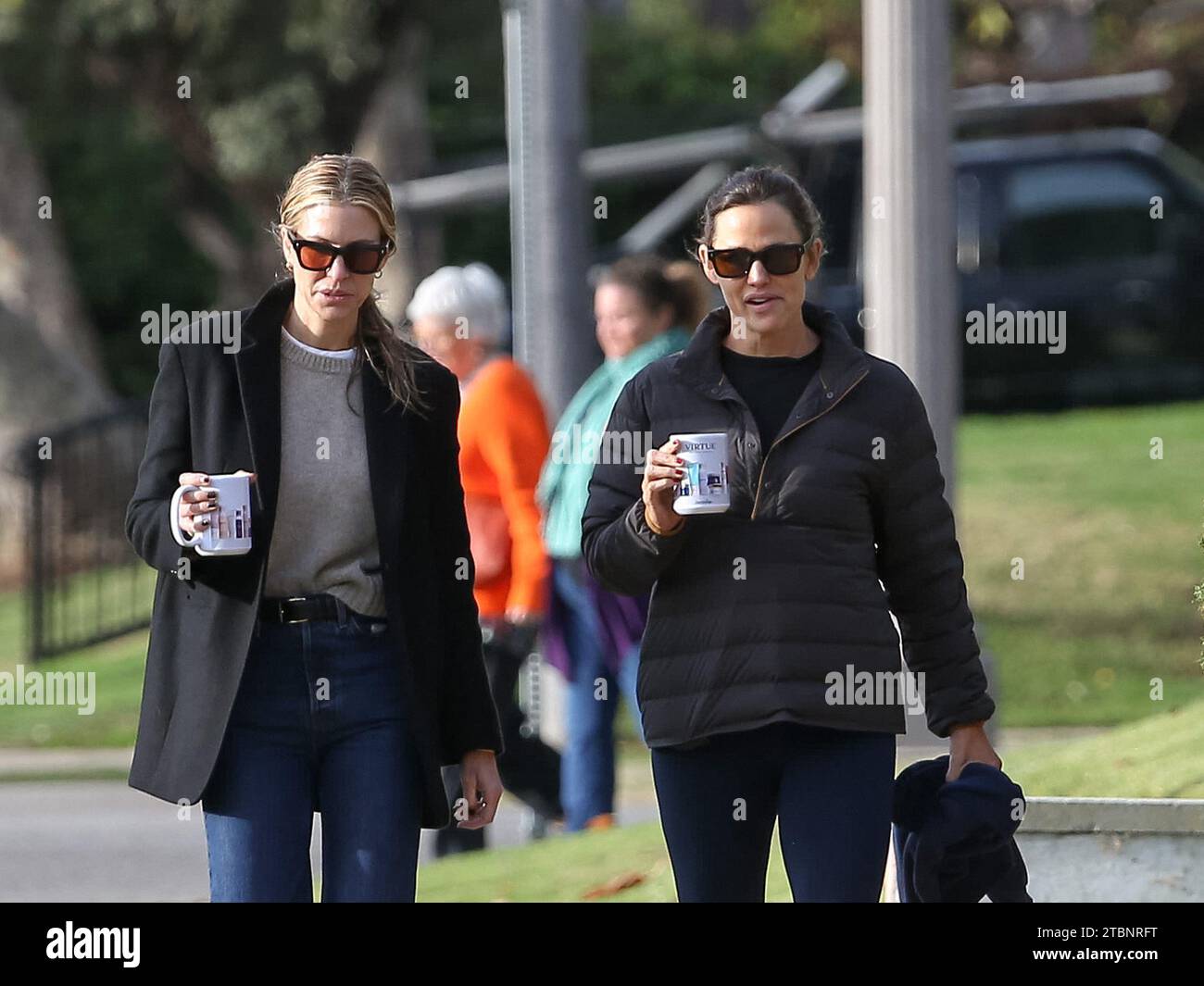 Jennifer Garner seen out in the city. Featuring: Jennifer Garner Where ...