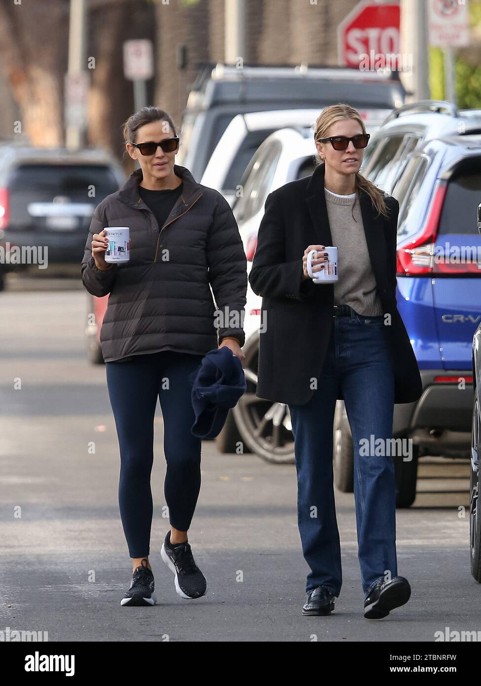 Jennifer Garner seen out in the city. Featuring: Jennifer Garner Where ...