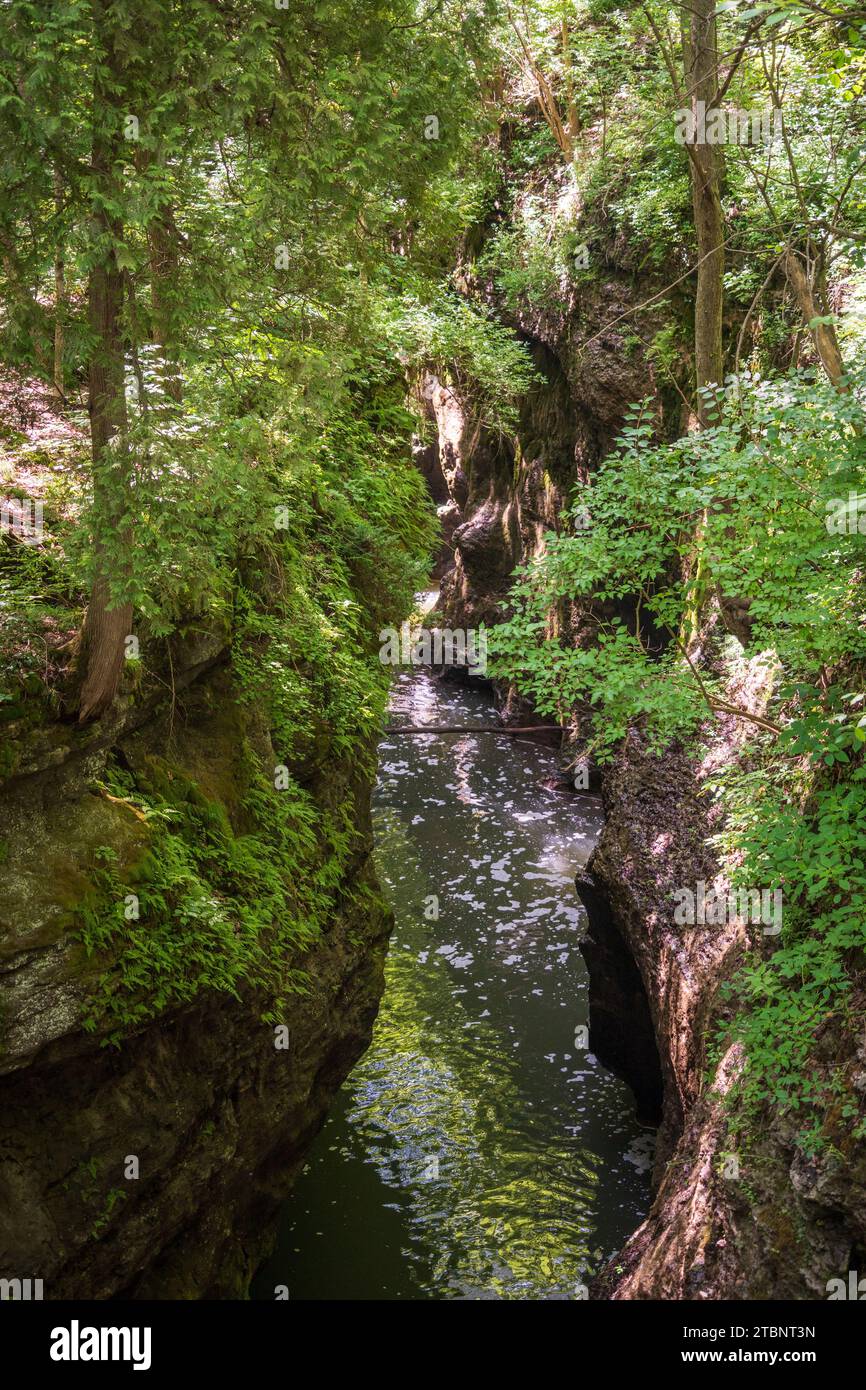The Clifton Gorge State Nature Preserve in Ohio Stock Photo - Alamy