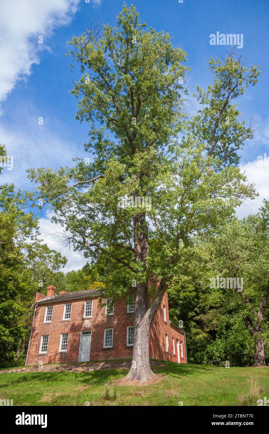 The The Frazee House at Cuyahoga Valley National Park in Ohio Stock ...