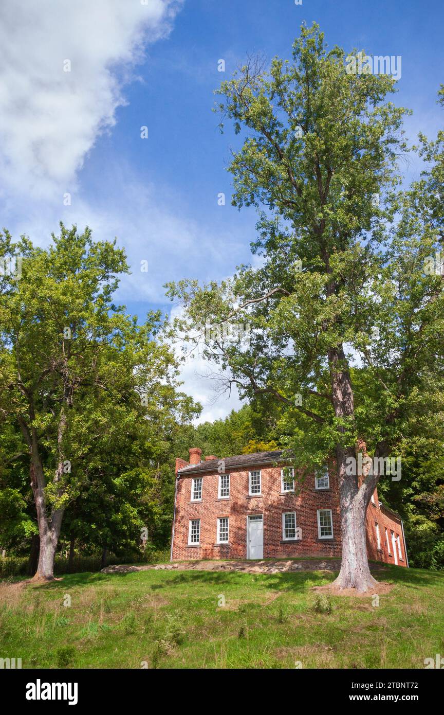 The The Frazee House at Cuyahoga Valley National Park in Ohio Stock ...