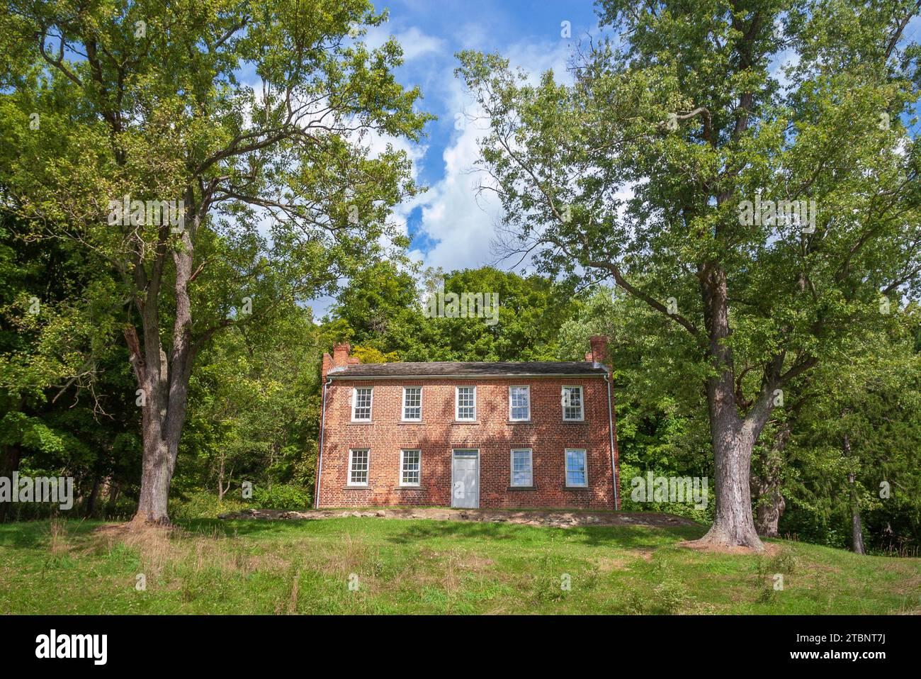 The The Frazee House at Cuyahoga Valley National Park in Ohio Stock ...