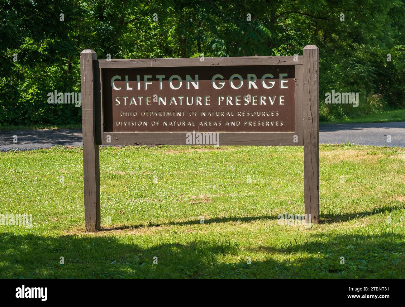 The Clifton Gorge State Nature Preserve in Ohio Stock Photo - Alamy