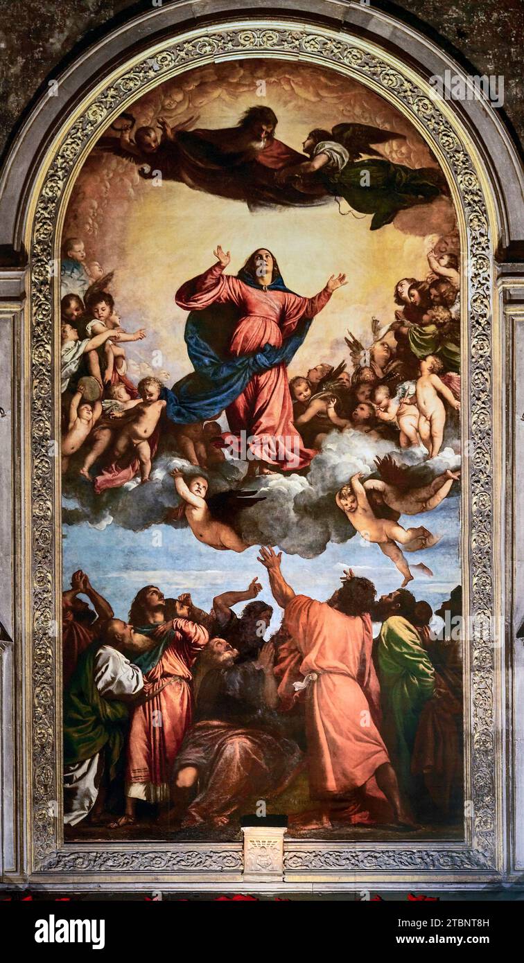 Tiziano vecellio assunta hi-res stock photography and images - Alamy