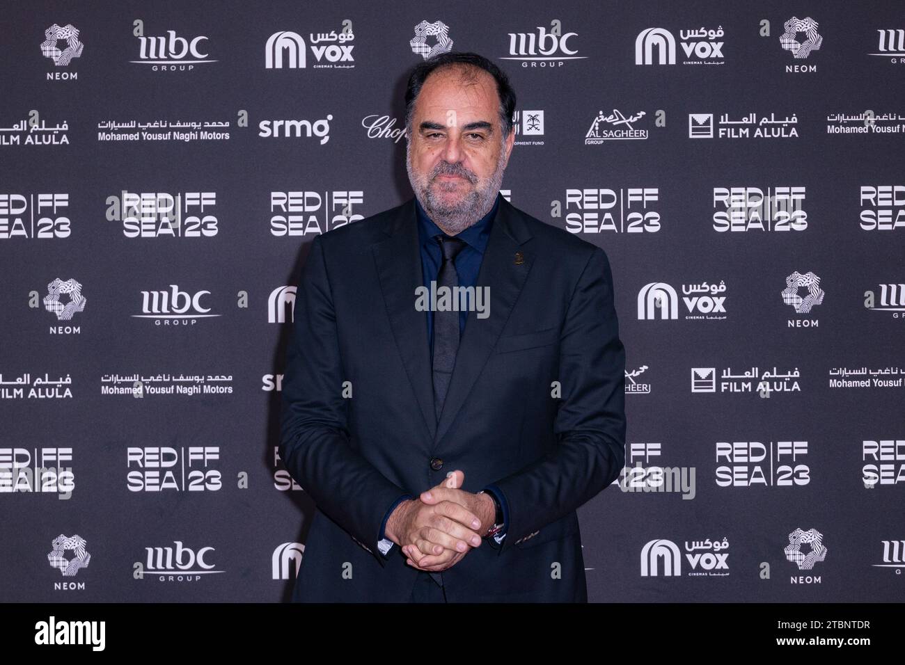 Wayne Borg poses for photographers upon arrival for the closing ...