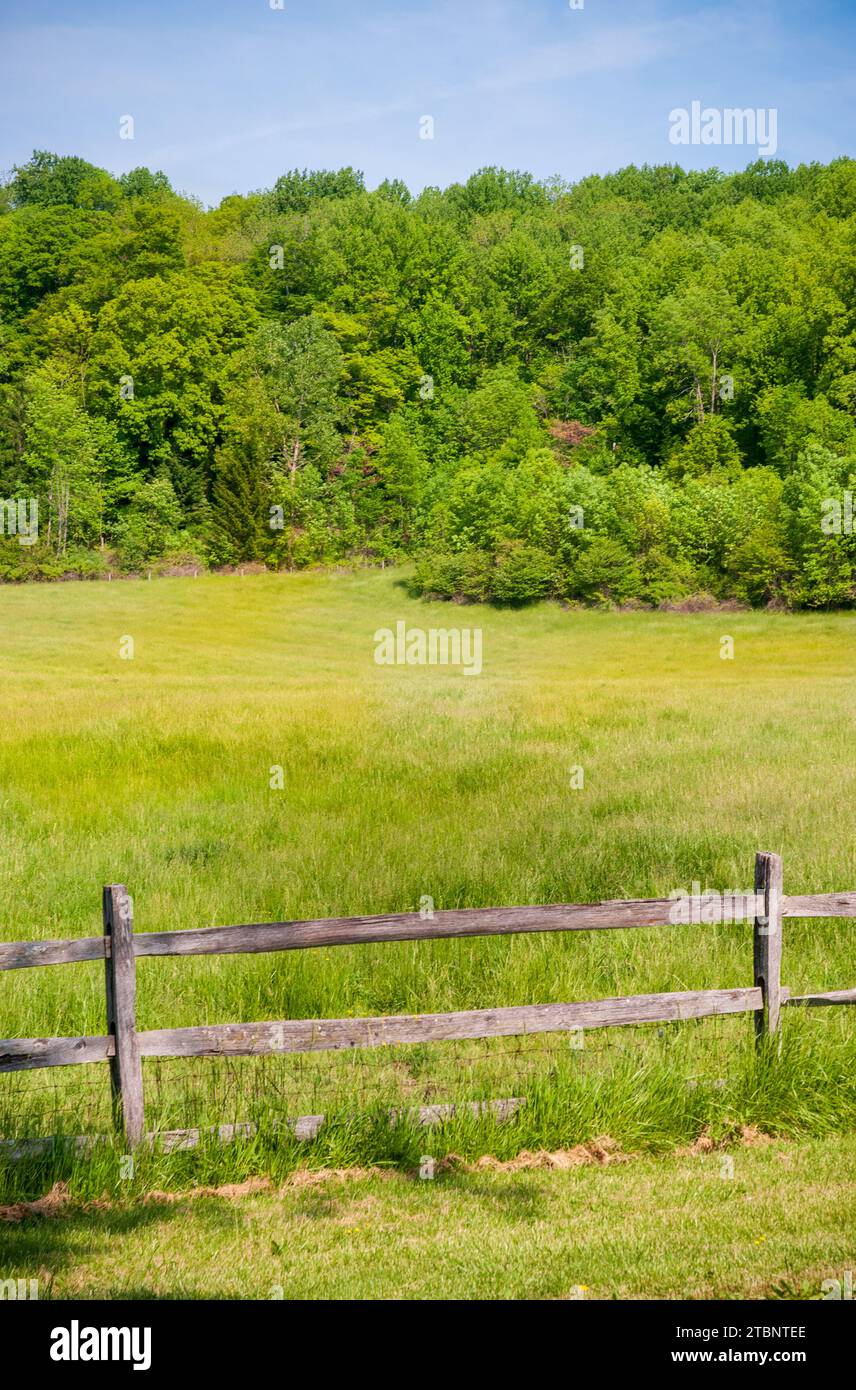 The Hale Farm Village at Cuyahoga Valley National Park in Ohio Stock ...