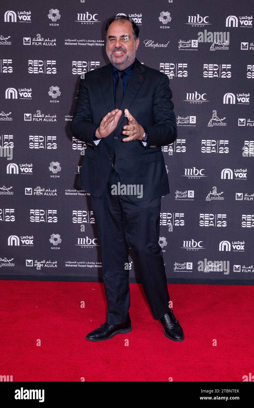 Wayne Borg poses for photographers upon arrival for the closing ...