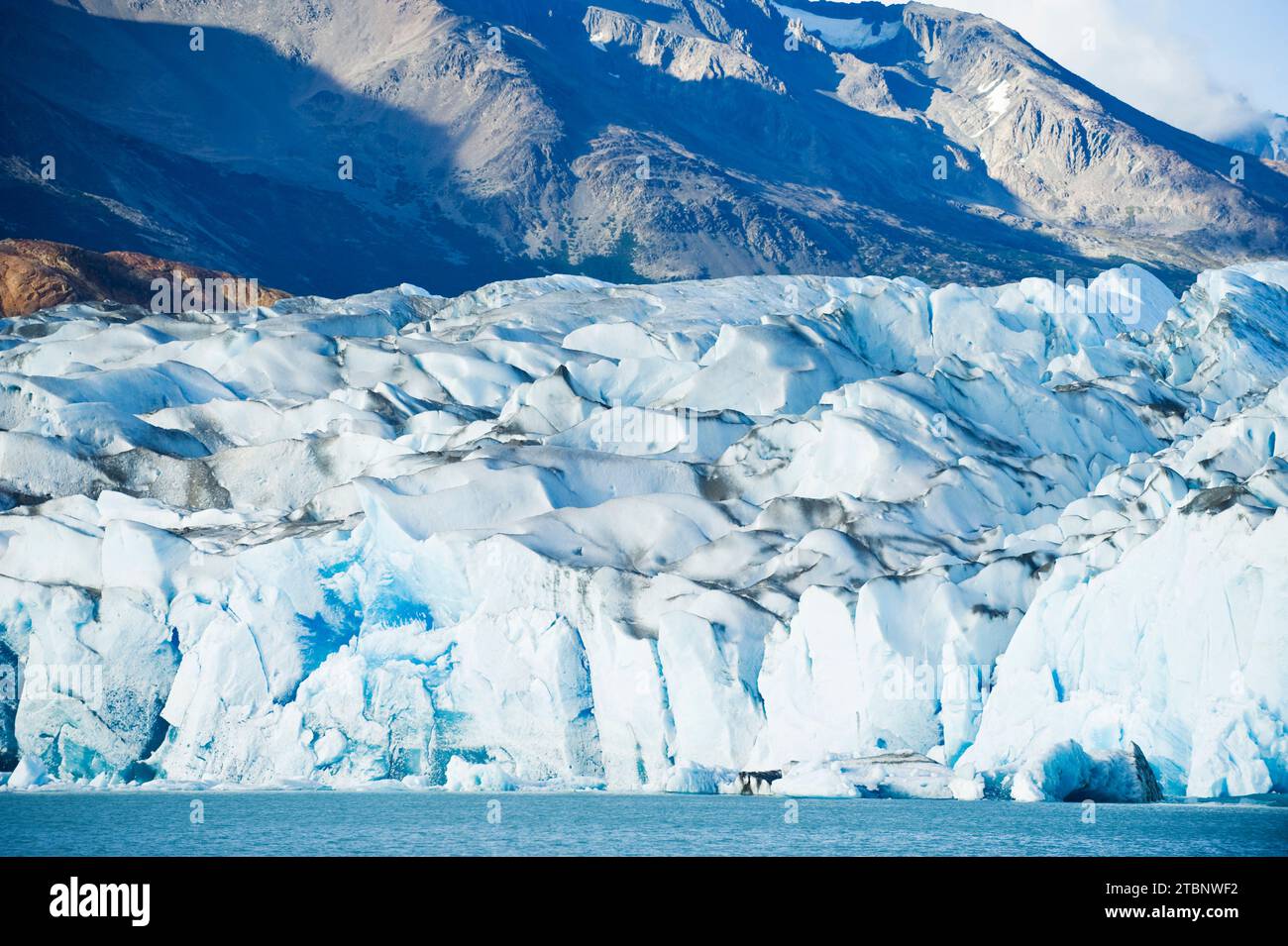 The Viedma Glacier terminating into Lago Viedma, Chalten, Argentina ...