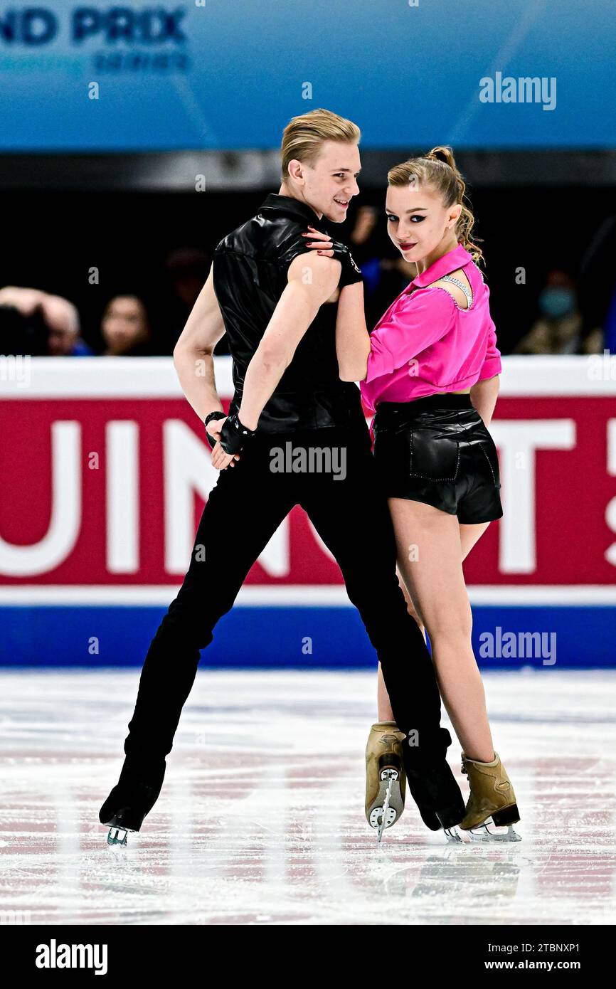 Mariia PINCHUK & Mykyta POGORIELOV (UKR), during Junior Ice Dance ...