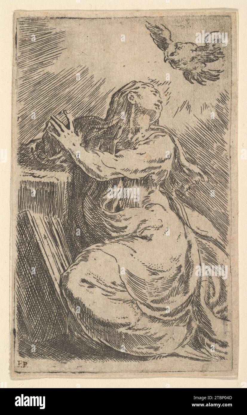 The Annunciation 1926 by Parmigianino (Girolamo Francesco Maria Mazzola ...
