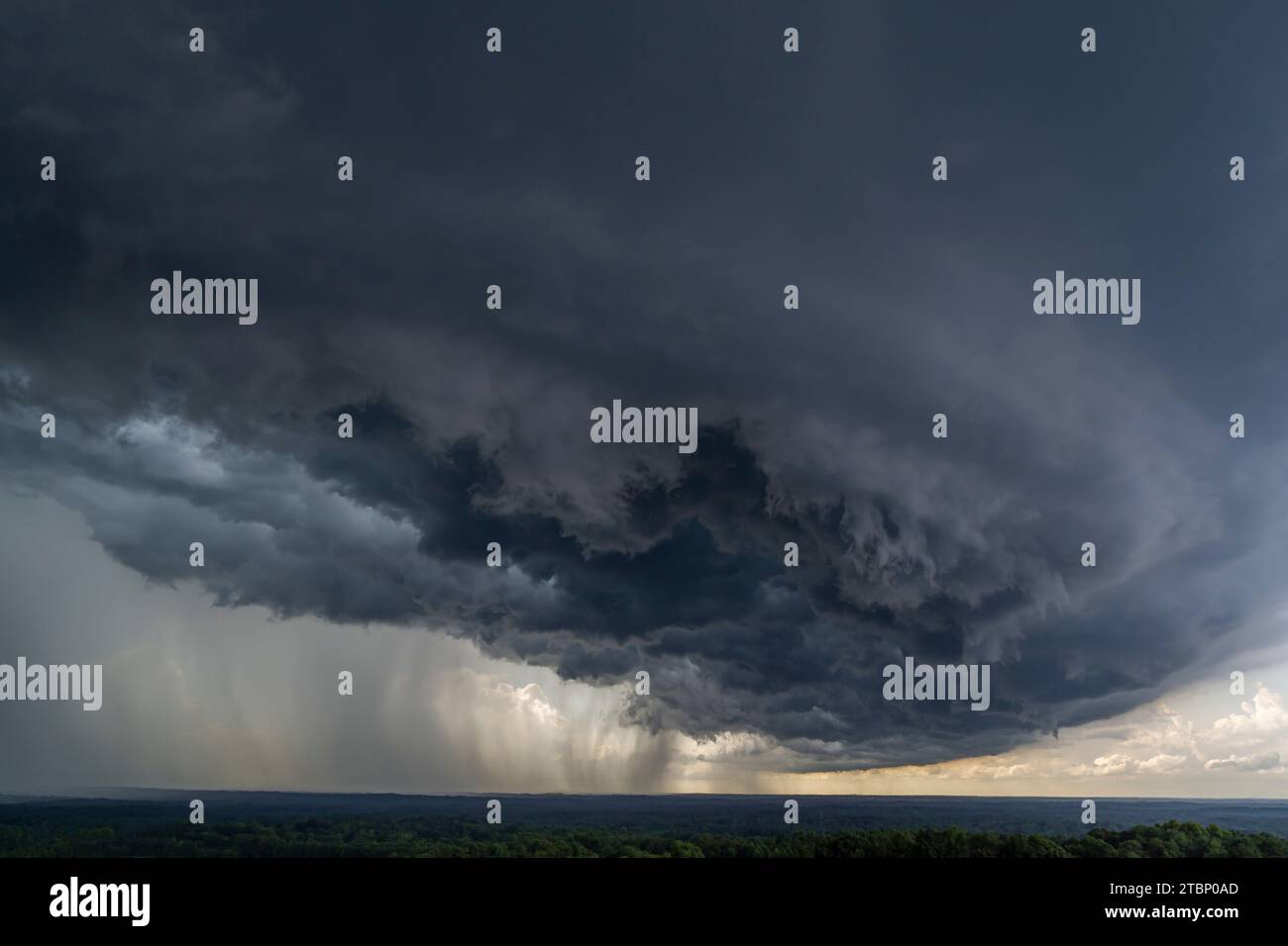 Afternoon Thunderstorm, Stone Mountain, Georgia Stock Photo - Alamy