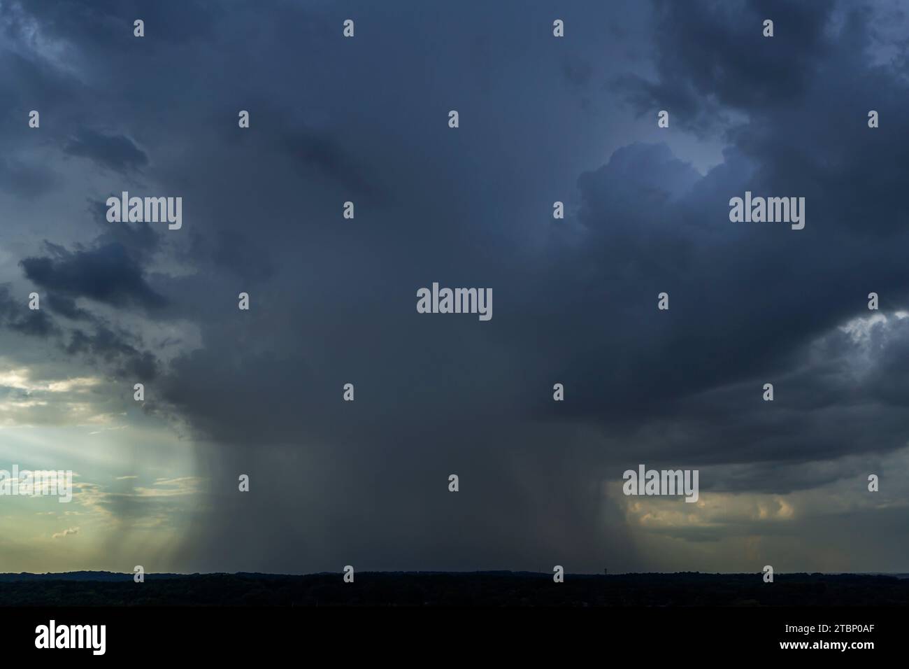 Afternoon Thunderstorm, Stone Mountain, Georgia Stock Photo - Alamy