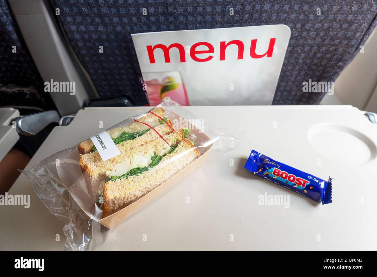 Airline on-board snacks Stock Photo - Alamy