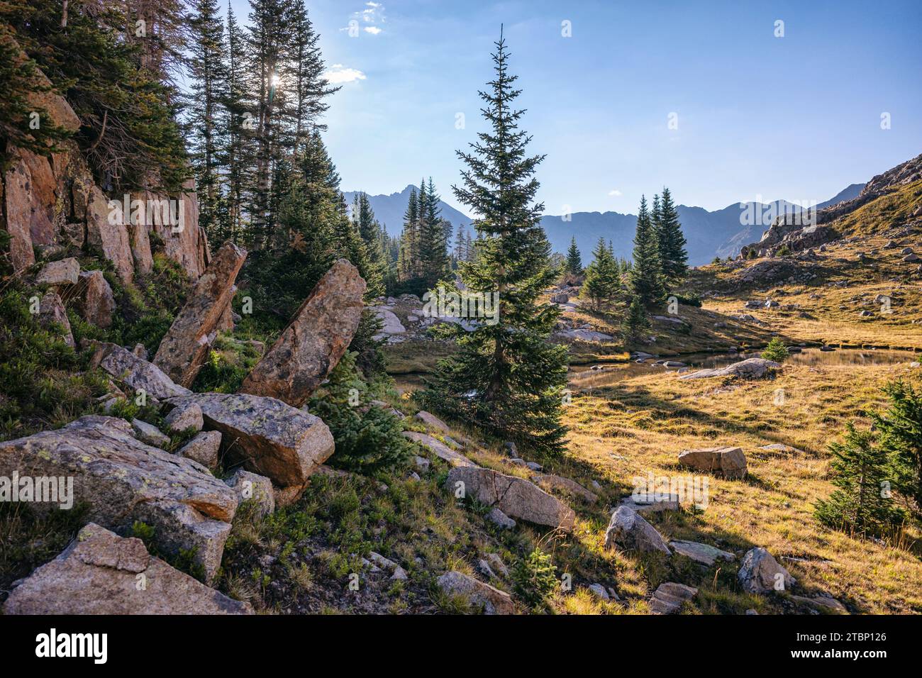 Landscape in the Holy Cross Wilderness, Colorado Stock Photo - Alamy