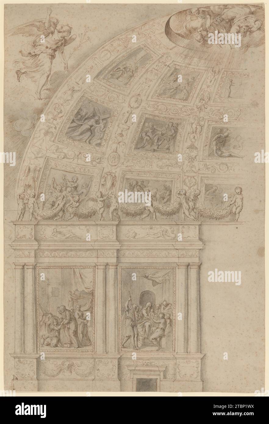 Design for the Decoration of the Semi-Dome of a Church Apse 2008 by ...