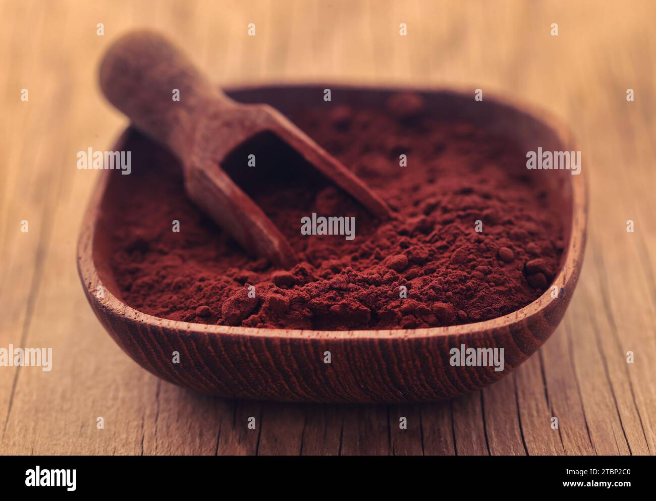 Cocoa powder background brown hi-res stock photography and images - Alamy