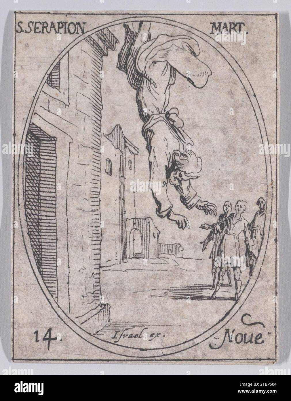 St. Serapion, Martyr, November 14th, from "Les Images De Tous Les ...