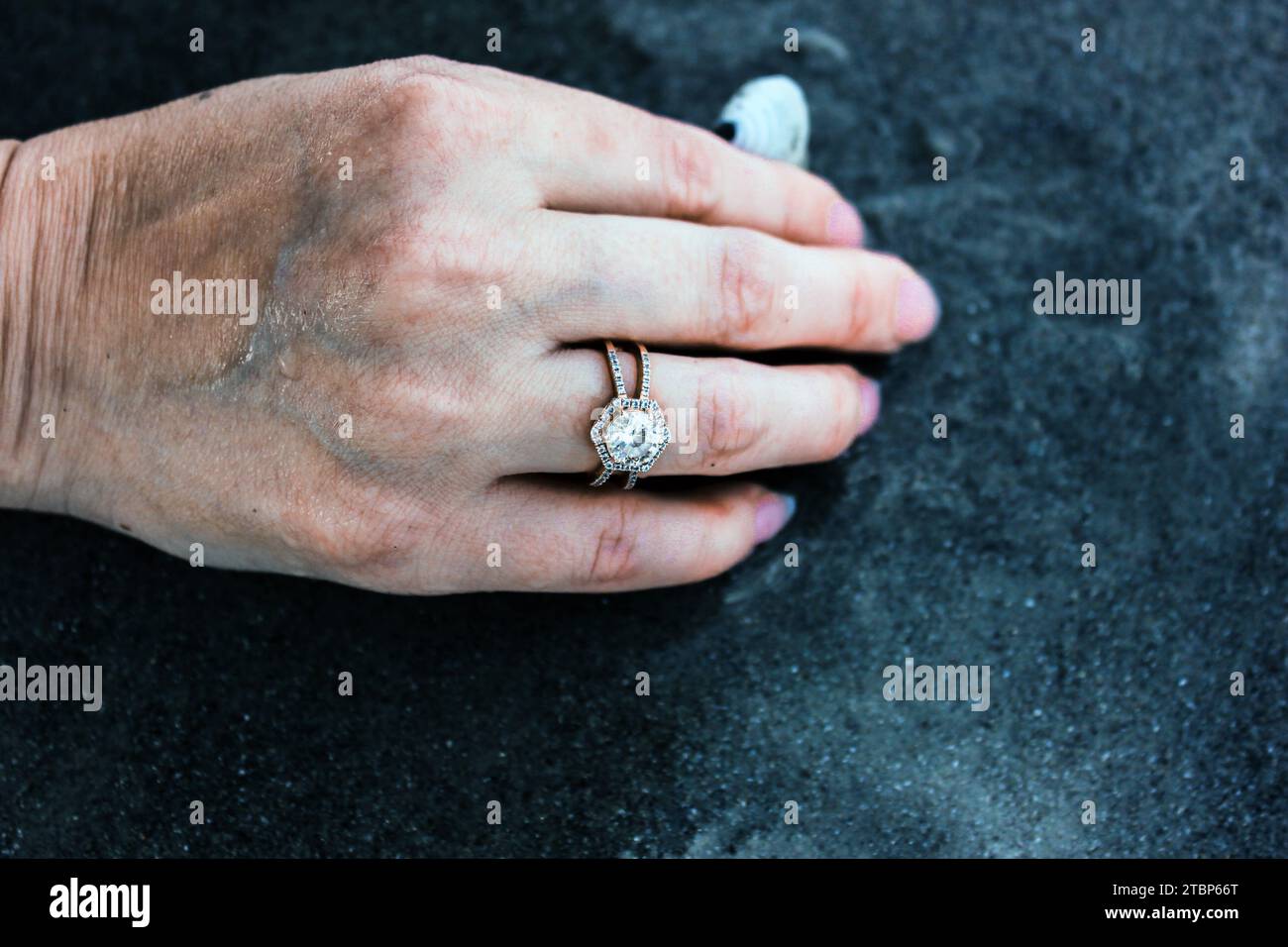 Wedding ring, celebration of wedding or engagement background Stock ...