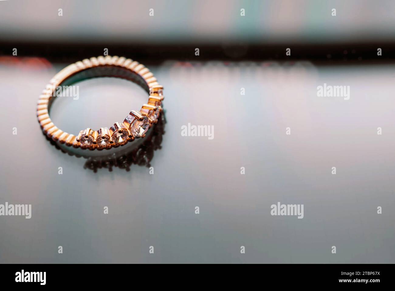 Wedding ring, celebration of wedding or engagement background Stock ...