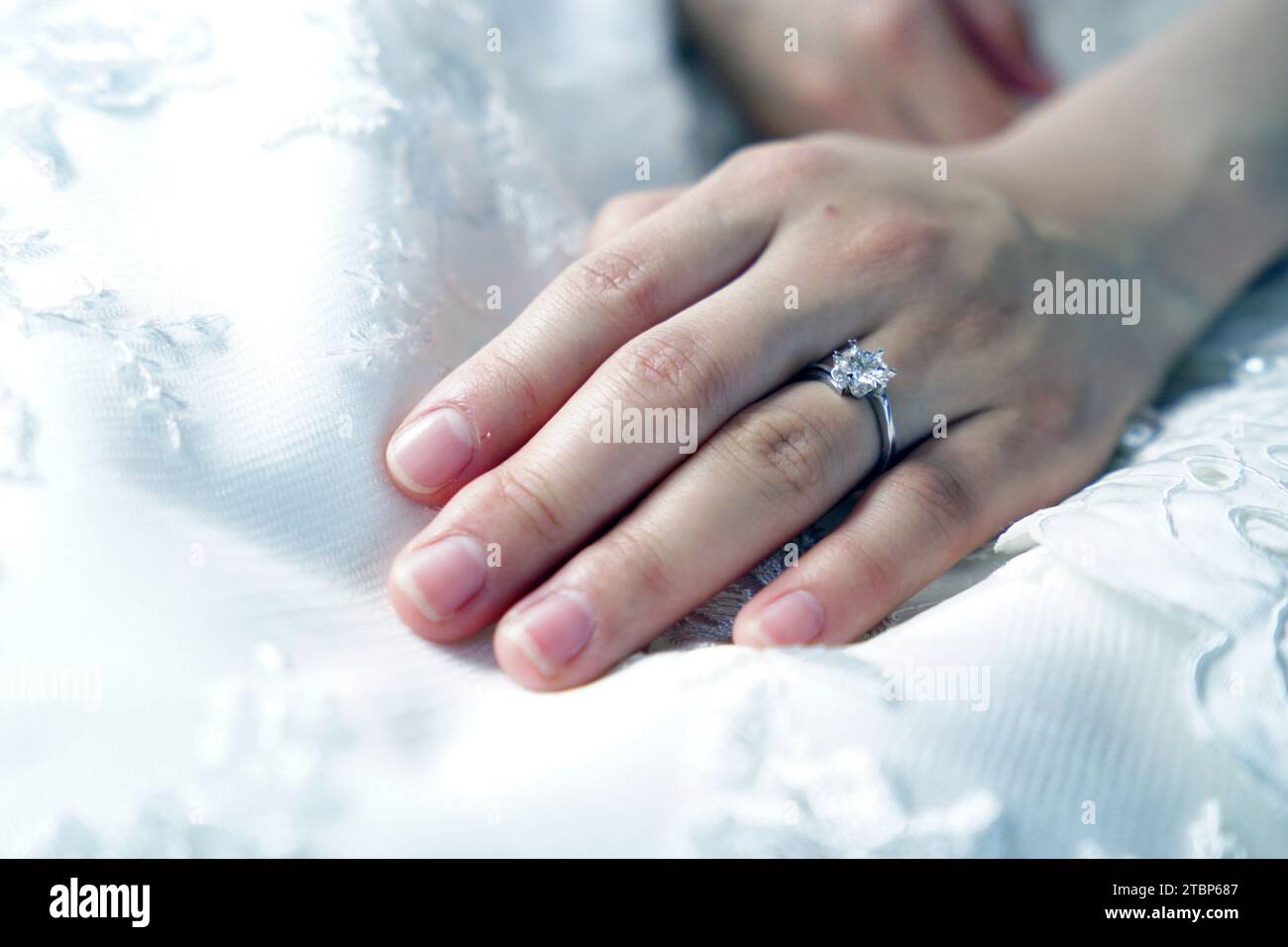 Wedding ring, celebration of wedding or engagement background Stock ...