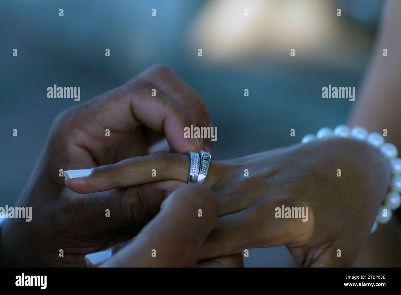 Wedding ring, celebration of wedding or engagement background Stock ...