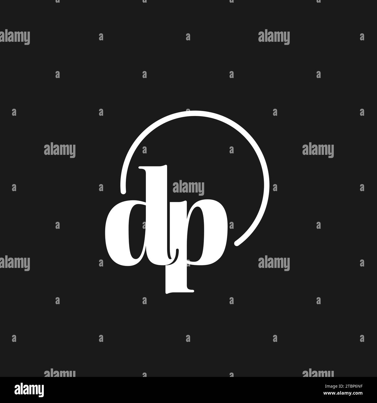 Dp initials logo hi-res stock photography and images - Alamy