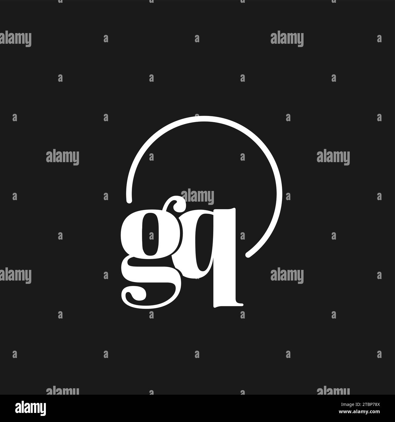 Gq clean logo hi-res stock photography and images - Alamy