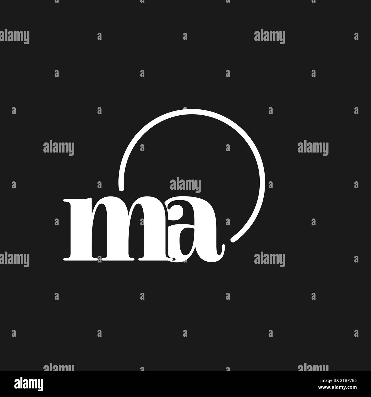 Ma clean logo Black and White Stock Photos & Images - Alamy