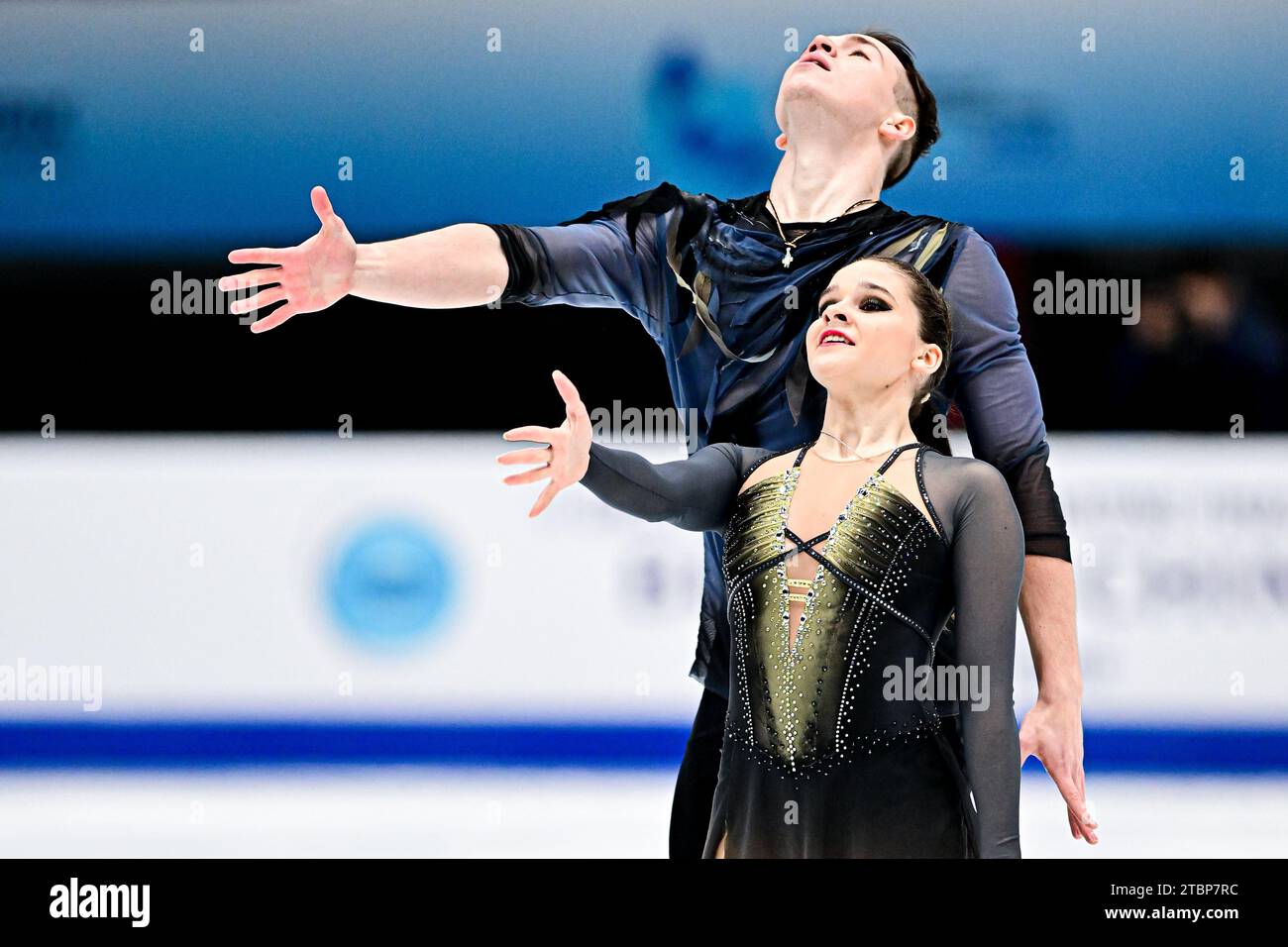 Maria PAVLOVA & Alexei SVIATCHENKO (HUN), during Senior Pairs Free ...