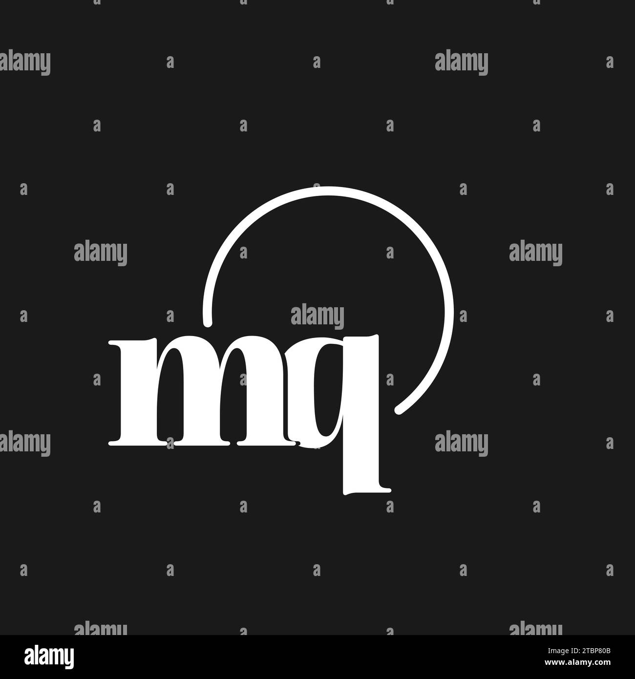 Mq initials logo hi-res stock photography and images - Alamy
