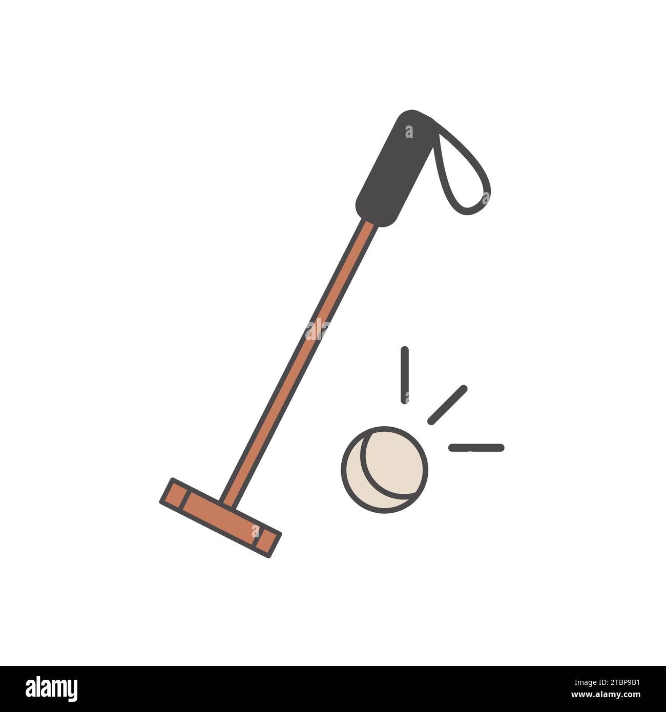 Horse riding polo flat Cut Out Stock Images & Pictures - Alamy