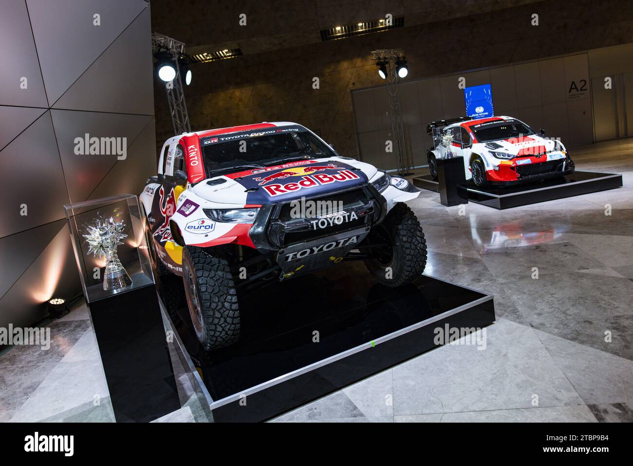 Toyota Gazoo Racing, W2RC FIA world champion during the 2023 FIA Prize ...