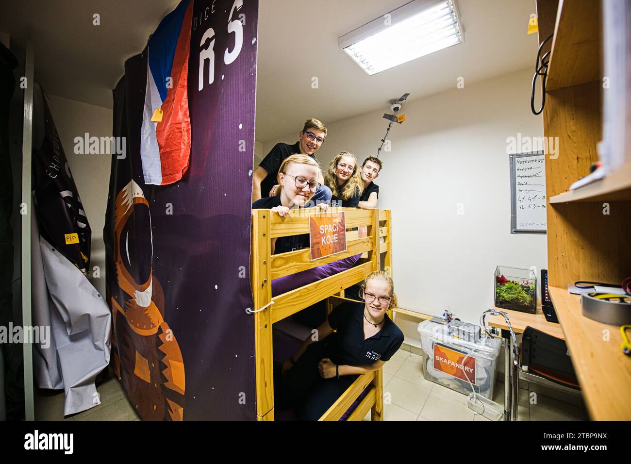 Vyskov, Czech Republic. 08th Dec, 2023. Project Expedition Mars ...