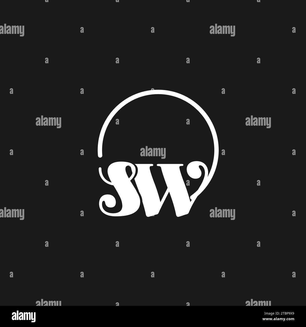 Sw clean logo hi-res stock photography and images - Alamy