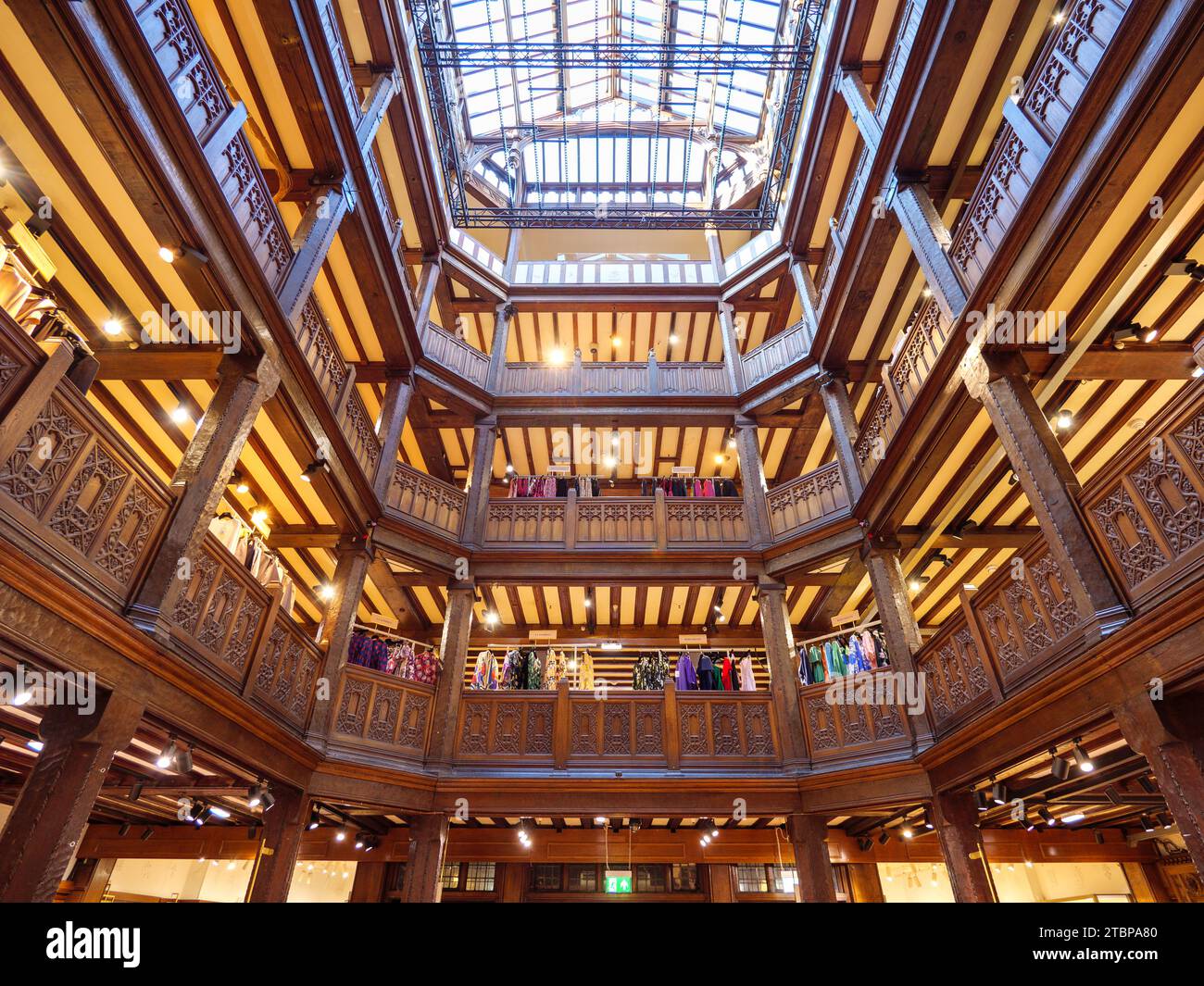 Interior liberty store london hi-res stock photography and images - Alamy