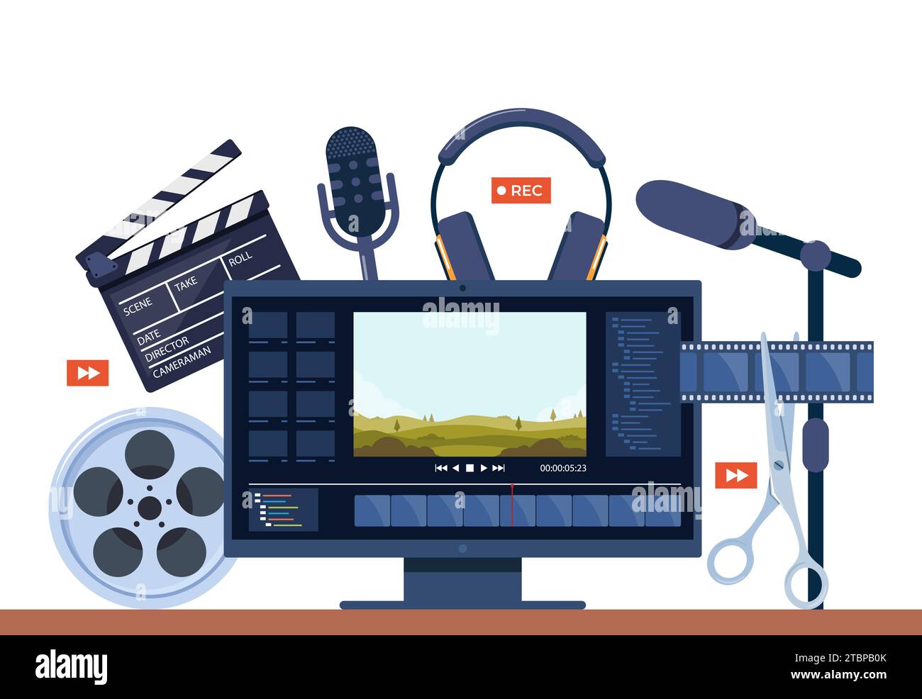 Scenario editor hi-res stock photography and images - Alamy