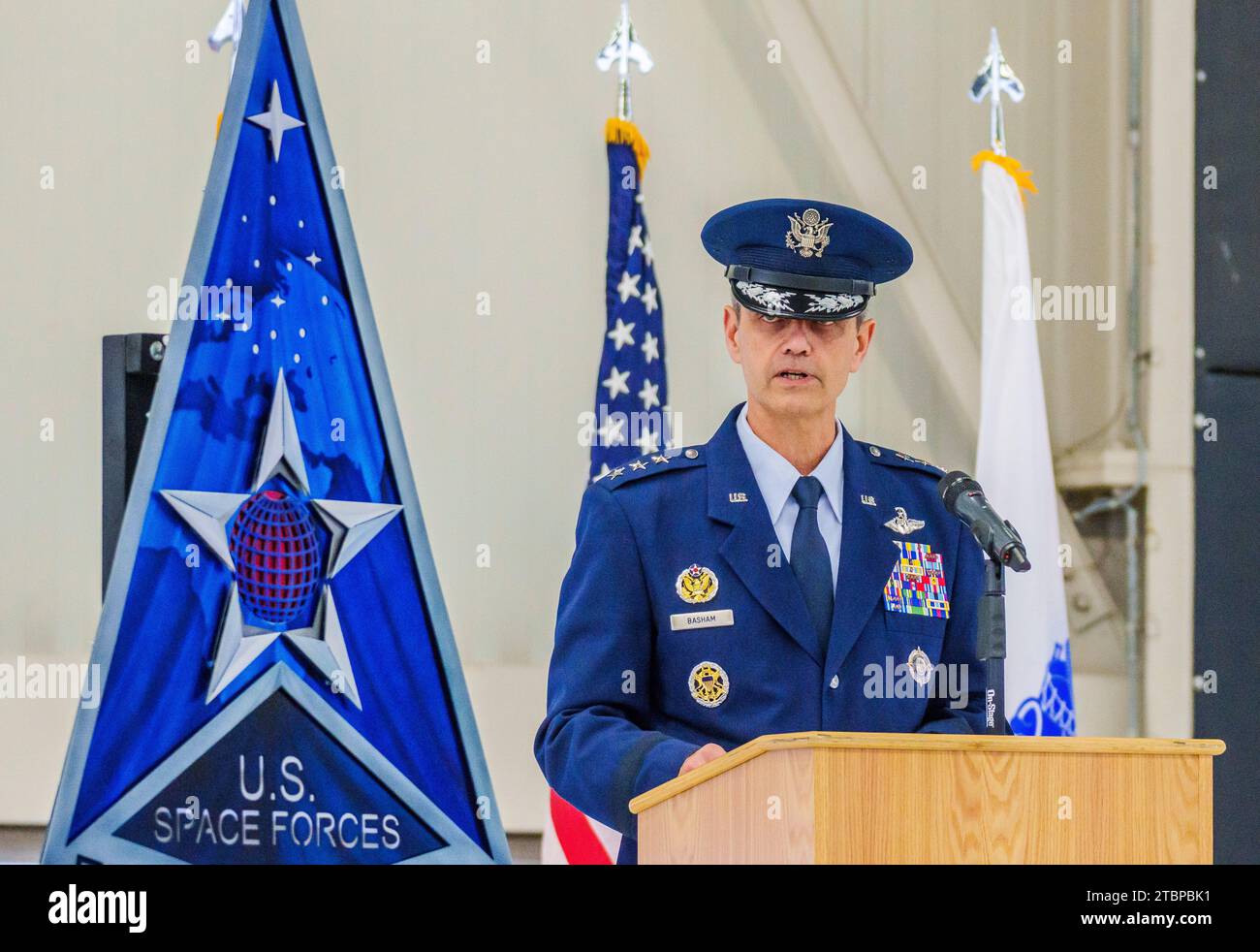 Ramstein Miesenbach, Germany. 08th Dec, 2023. Steven Basham, Deputy ...