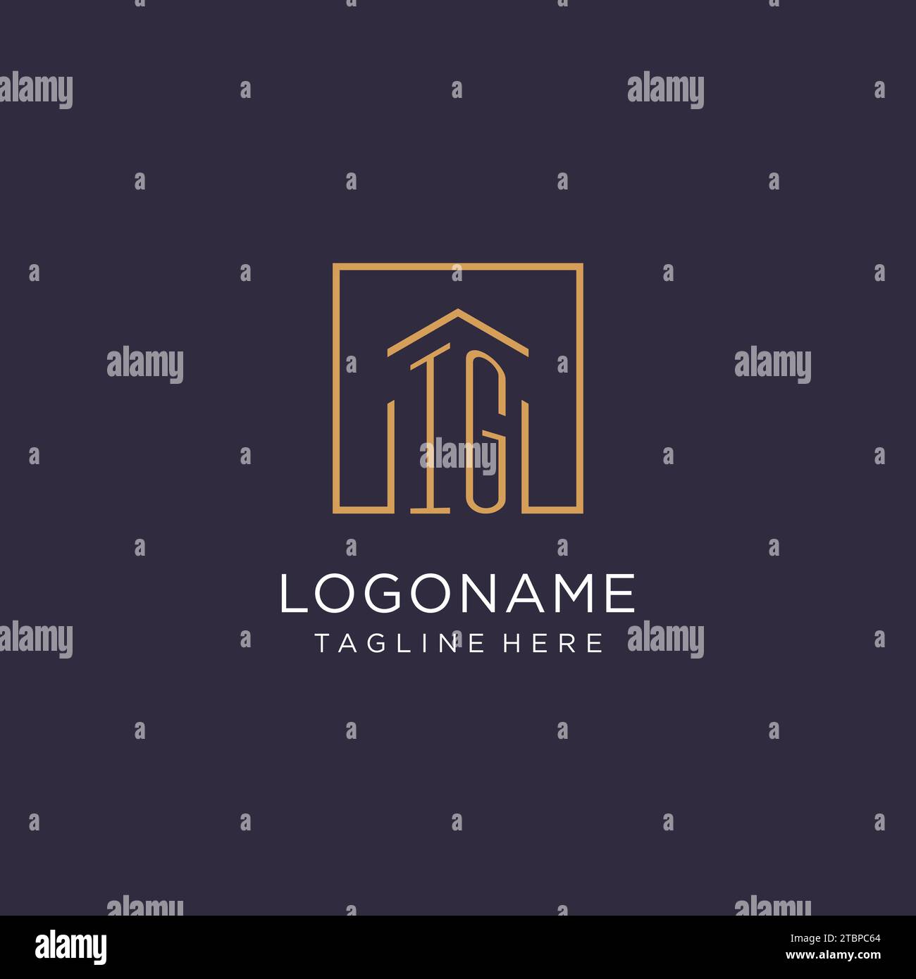 Ig logo design hi-res stock photography and images - Alamy